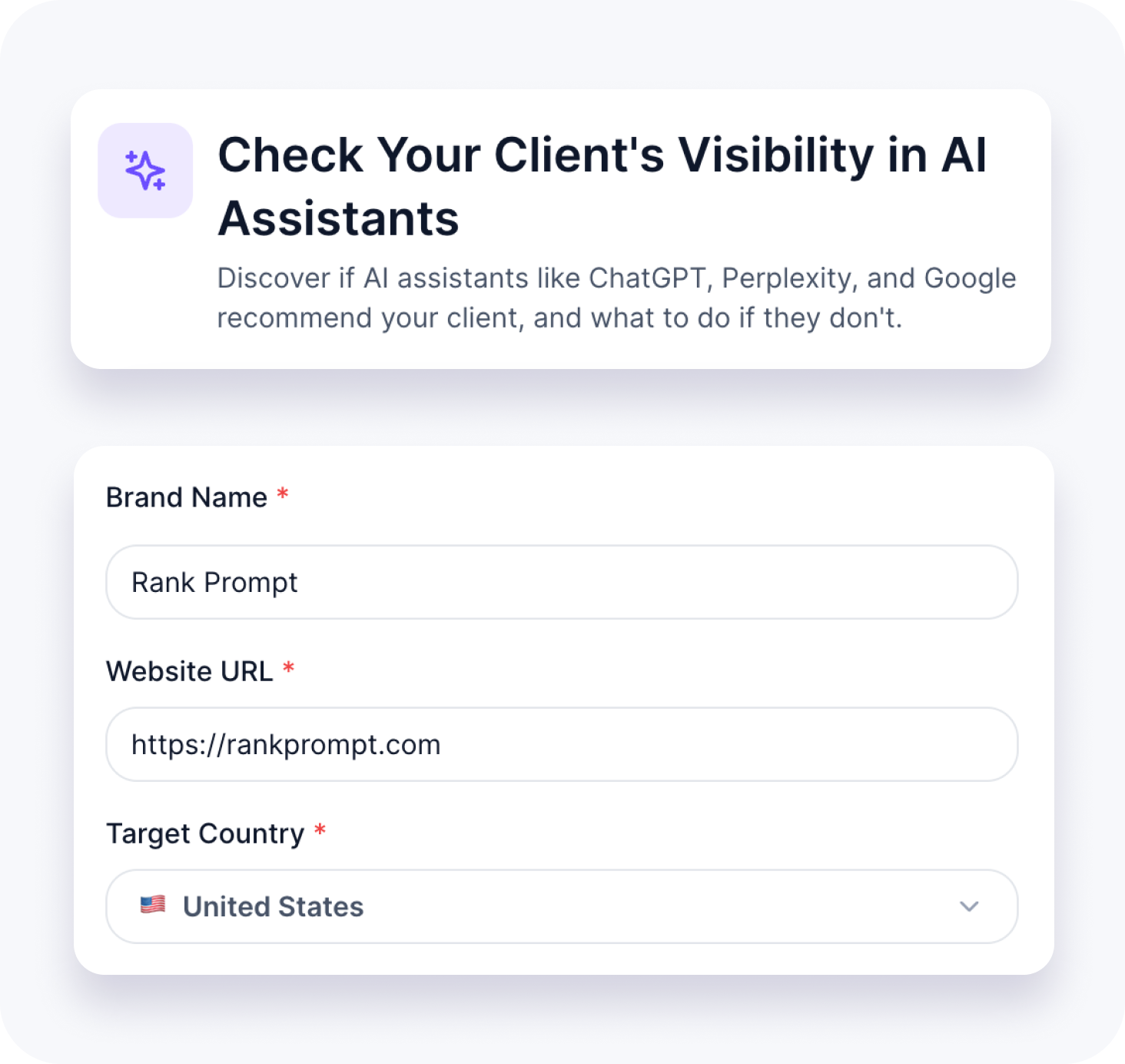 Scheduled Reports - Rank Prompt